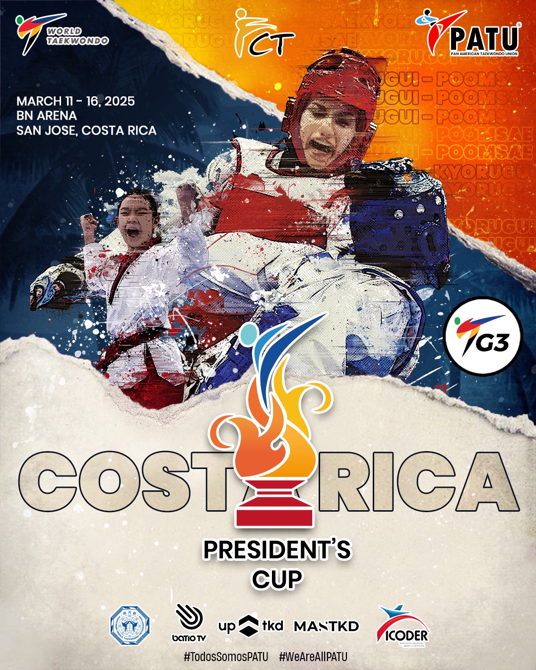 Upcoming Events – PATU | Pan American Taekwondo Union